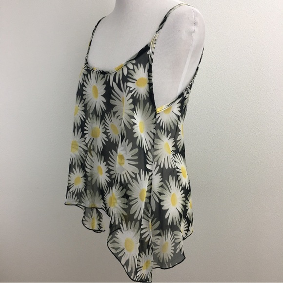 M Made In Italy | Tops | Daisy Print Italian Made Cami Top | Poshmark